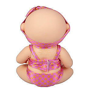 Cabbage Patch Kids Splash N' Float Toy Doll for Pool, Beach, Bath & Swimming - It Really Floats in Water! - Baby with Unicorn Inflatable Tube - Summer Gift for Kids Ages 2+