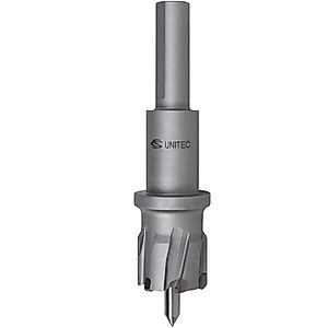 CS Unitec 2-Series Professional-Grade Tungsten Carbide-Tipped Hole-Saw for Metal 1-1/16" (2-1-134)