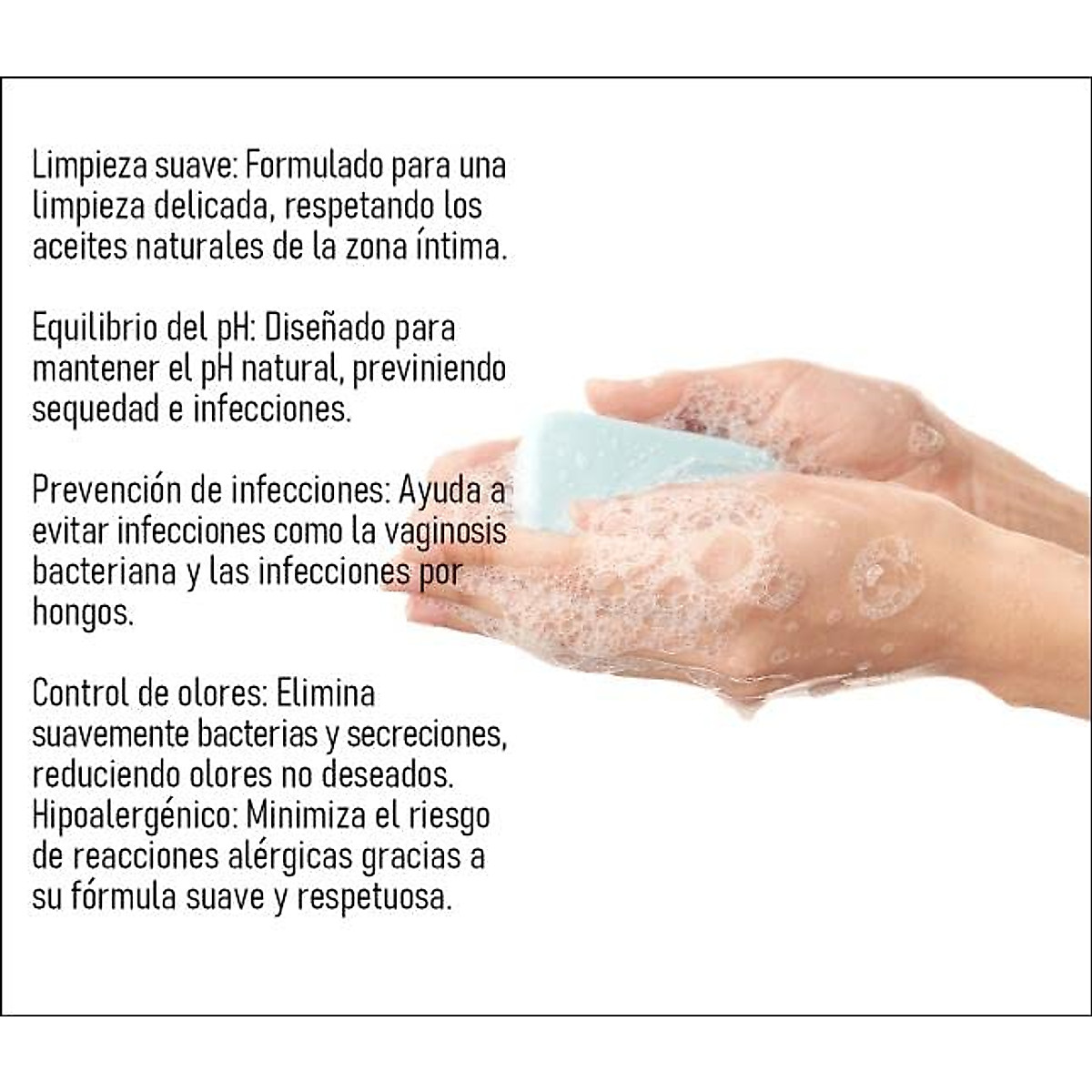 Duvinal Jabon Intimo Femenino en Barra. 3 pack para equilibrio del pH - Probióticos e ingredientes naturales - Elimina el olor - Salud vaginal - Lavado femenino - Hidratante íntimo