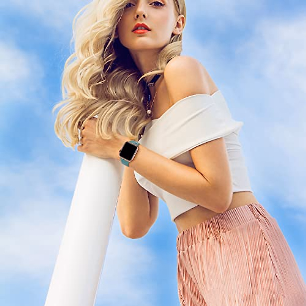 3 Pack Floral Engraved Bands Compatible with Apple Watch Band 40mm 41mm 38mm 42mm 44mm 45mm 49mm Women,Soft Silicone Cute Wildflowers Sport Laser Strap for iWatch Bands Series Ultra SE 8 6 5 4 3 2 1