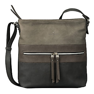 TOM TAILOR Shoulder Bag, Mixed Grey