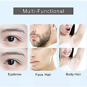 Derma-Plane Razor | Biodegradable Face Razor | Eyebrow Shaper | Recycled Wheat Straw Material | Eco-Friendly | 3 Count (Pack of 1)