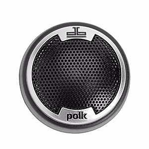 Polk Audio DB1001 1-Inch Silk/Polymer Composite Dome Tweeters (Pair, Black)
