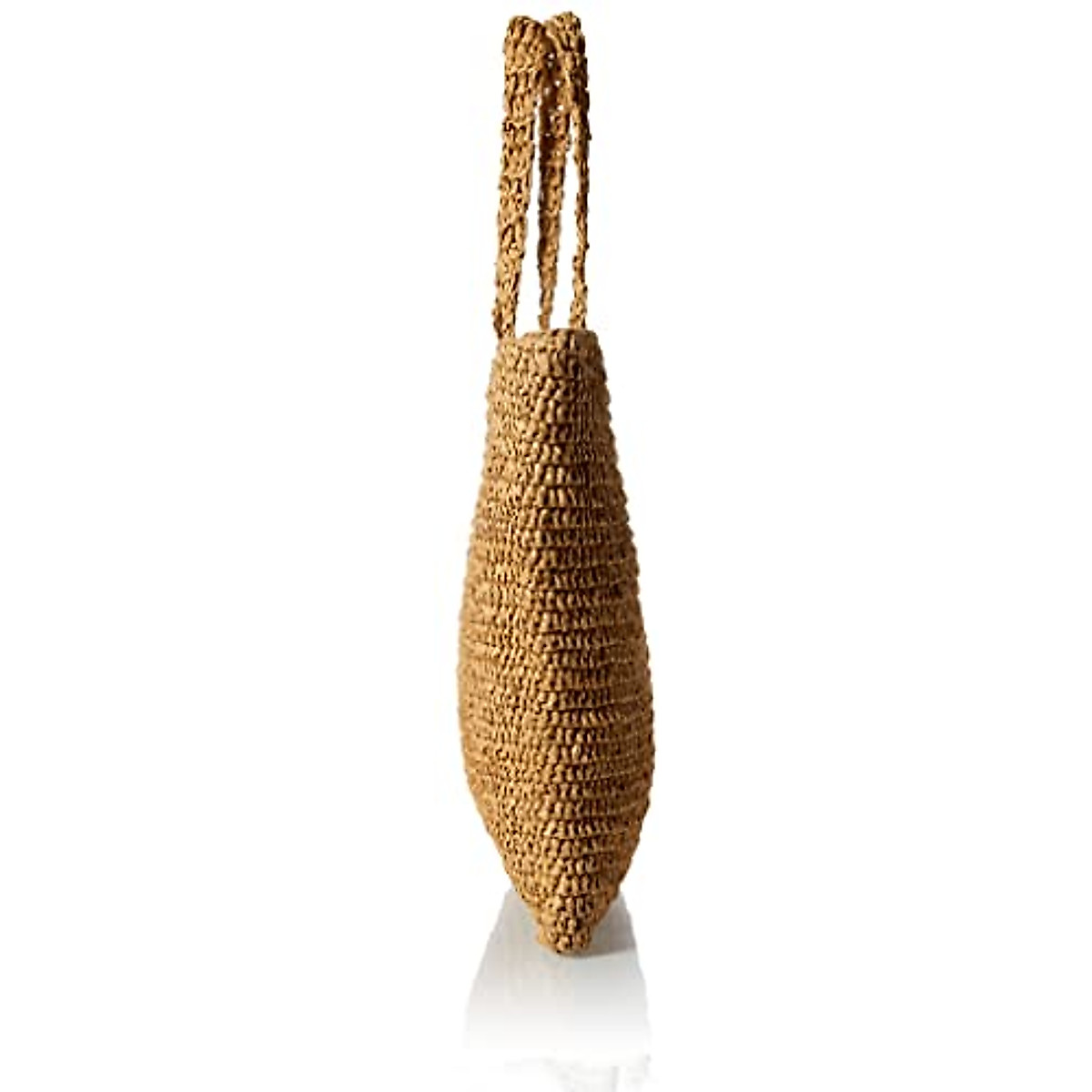 The Drop Women's Ealga Flat Handle Straw Tote, Natural, One Size