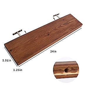 Floating Shelf ,Wall Shelf,Decor Wall Mounted Shelves ,Hanging Shelf Set for Bathroom Kitchen Living ,Kitchen,Room Bedroom Storage