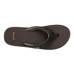 Sanuk Yoga Mat - Cushioned Sandals - Women's Brown - 7