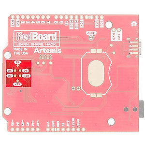 SparkFun RedBoard Artemis Machine Learning Development Board Includes BLE One megabyte of Flash USB-C connector Qwiic I2C MEMS microphone Compatible with Arduino IDE Run TenserFlow models R3 footprint