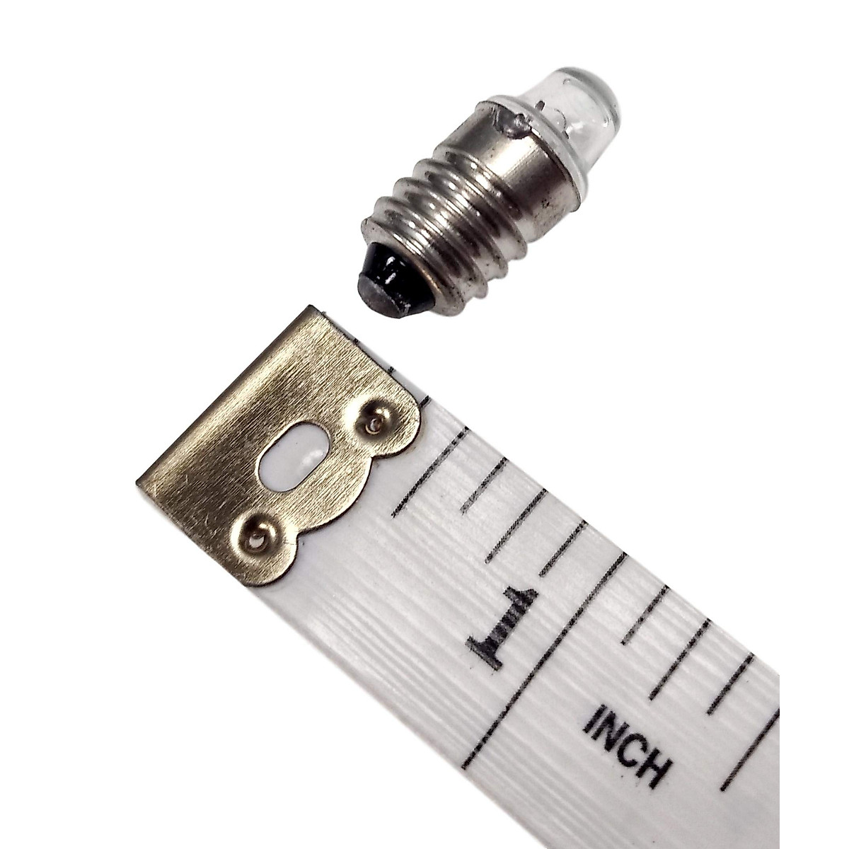 Sci-Supply Pack of 10 E10 Miniature Screw Base Light Bulbs, 1.5V / 0.3A Flashlight Style, Incandescent …