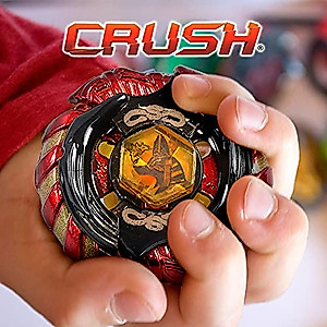Crush Blades Metal Fusion Starter Set with 1 Battle Top Mercury Anubius 85XF, 1 Launcher, Metal Wheel, Track and Base, Duel Spinning Game for Kids Aged 8 and Above