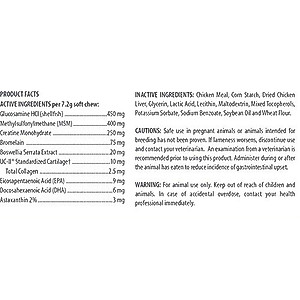 Dr. Tim's Tri-Cox Joint Mobility Chews for Chronic Joint Pain or Joint Injuries, 120 ct., Green (TRICOX120)