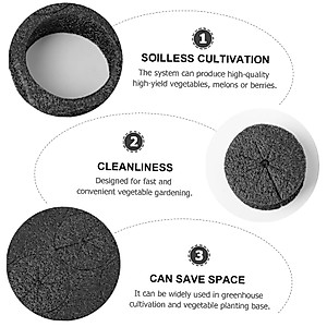 DECHOUS 150 Pcs Foam Colonization Sponge Germination Sponge Growing Sponge Hydroponic Sponges Plant Nursery Pot Nursery Pots Sponge Plant Germination Kits Hydroponics Accessories