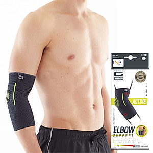 Neo G Elbow Support for Tennis, Golf, Sports, Tendonitis, Joint Pain Relief - Tennis Elbow Support - Golfers Elbow Brace Arm Support - Multi Zone Elbow Compression Sleeve - Breathable, Lightweight - M