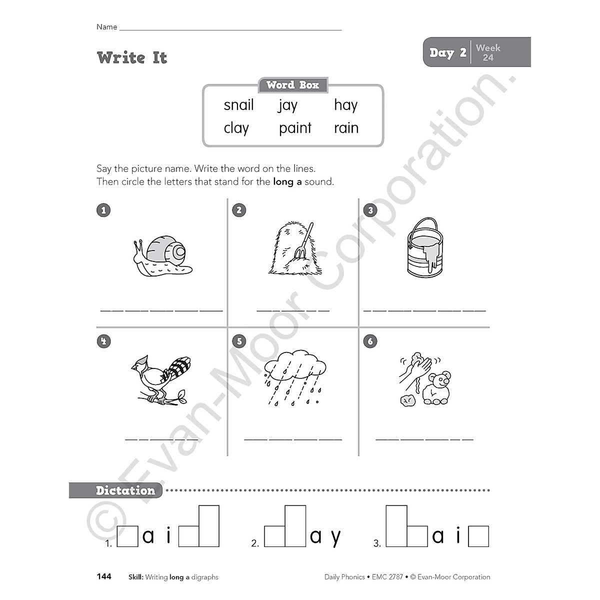 Evan-Moor Daily Phonics, Grade 1, Homeschooling & Classroom Resource Workbook. Phonemic Awareness, Decoding, Word-Study, Teaching Editions, Reproducible Worksheets