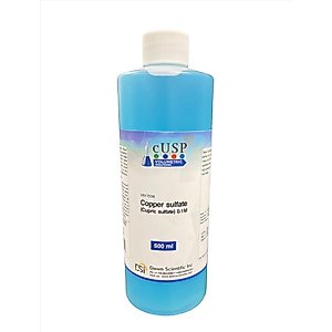 0.1 M Copper (II) sulfate 500 mL/ Fast Ship