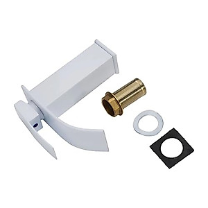 Bathroom Basin Sink Faucet Waterfall Type Exposed hot and Cold Water Mixing Faucet Toilet Kitchen Faucet Single Hole Faucet Home