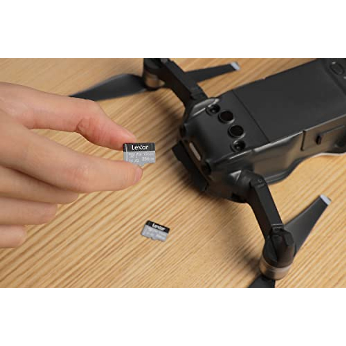 Lexar Professional 1066x 256GB microSDXC UHS-I Card w/ SD Adapter, C10, U3, V30, A2, Full HD, 4K UHD, Up to 160MB/s Read, for Action Cameras, Drones, High-End Smartphones, Tablets (LMS1066256G-BNANU)