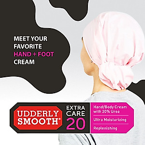 Udderly Smooth Extra Care Hand/Body Deep Moisturizing Cream with 20% Urea, Unscented, 8 Ounce