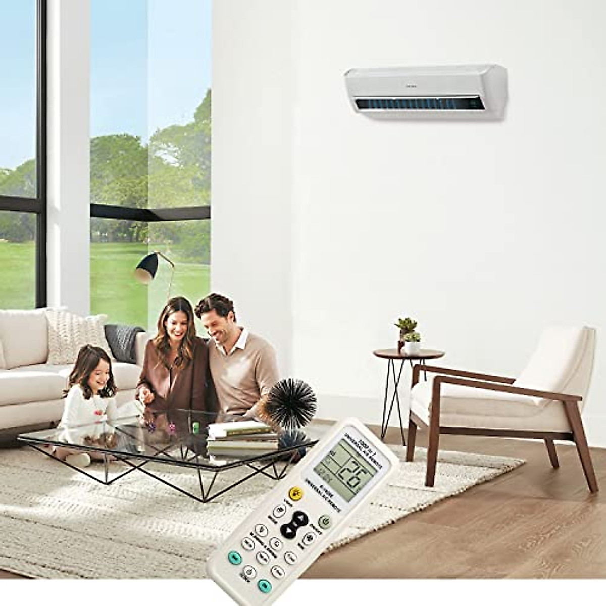 Universal A/C Air Conditioner Remote Control for Samsung Panasonic LG Fujitsu Sharp Gree Guangda Guqiao Haier Helton Hemilton Hicon Hisense Hitachi