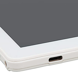 CHICIRIS Calling Tablet, 10.1 Inch Tablet 5G WiFi Calling Gold 1960x1080 Resolution for Work (US Plug 110V Light Source)