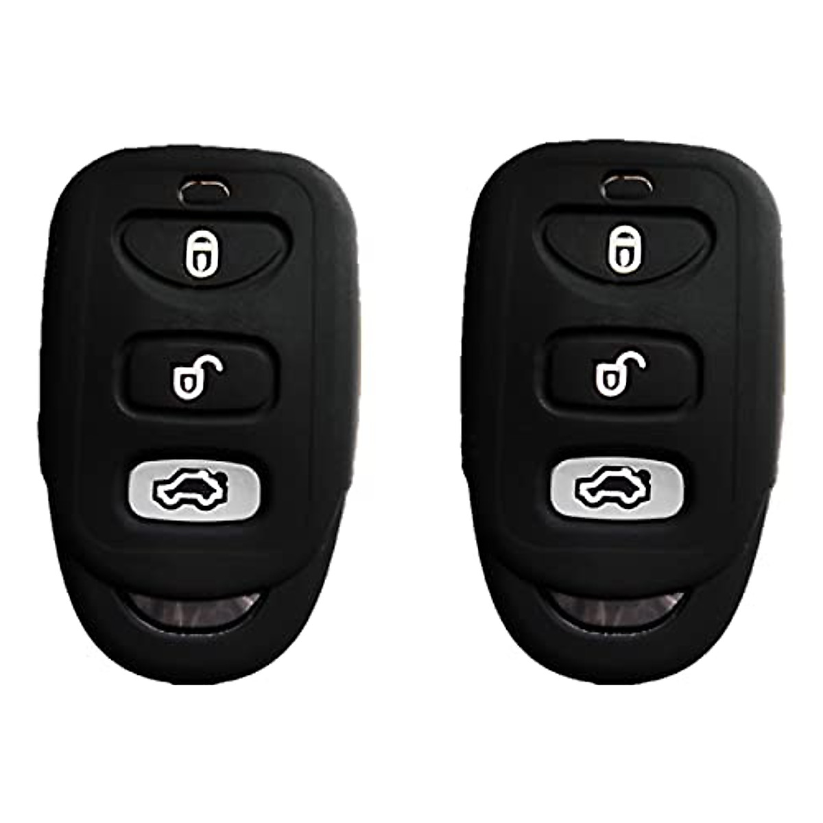 Smart Key Fob Remote Cover Case Keyless Jacket Protector Holder for Hyundai Elantra Genesis Sonata Kia Sorento Forte Optima Rondo Spectra
