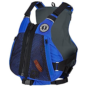 MUSTANG SURVIVAL Trident Harmonized Foam Front Zip PFD for Adults (Blue - L/XL)