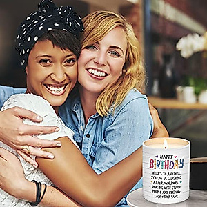 Friendship - Best Friend Gift for Women Birthday Unique - Happy Birthday Gifts for Friend, Bestie Lavender Candle 10Oz