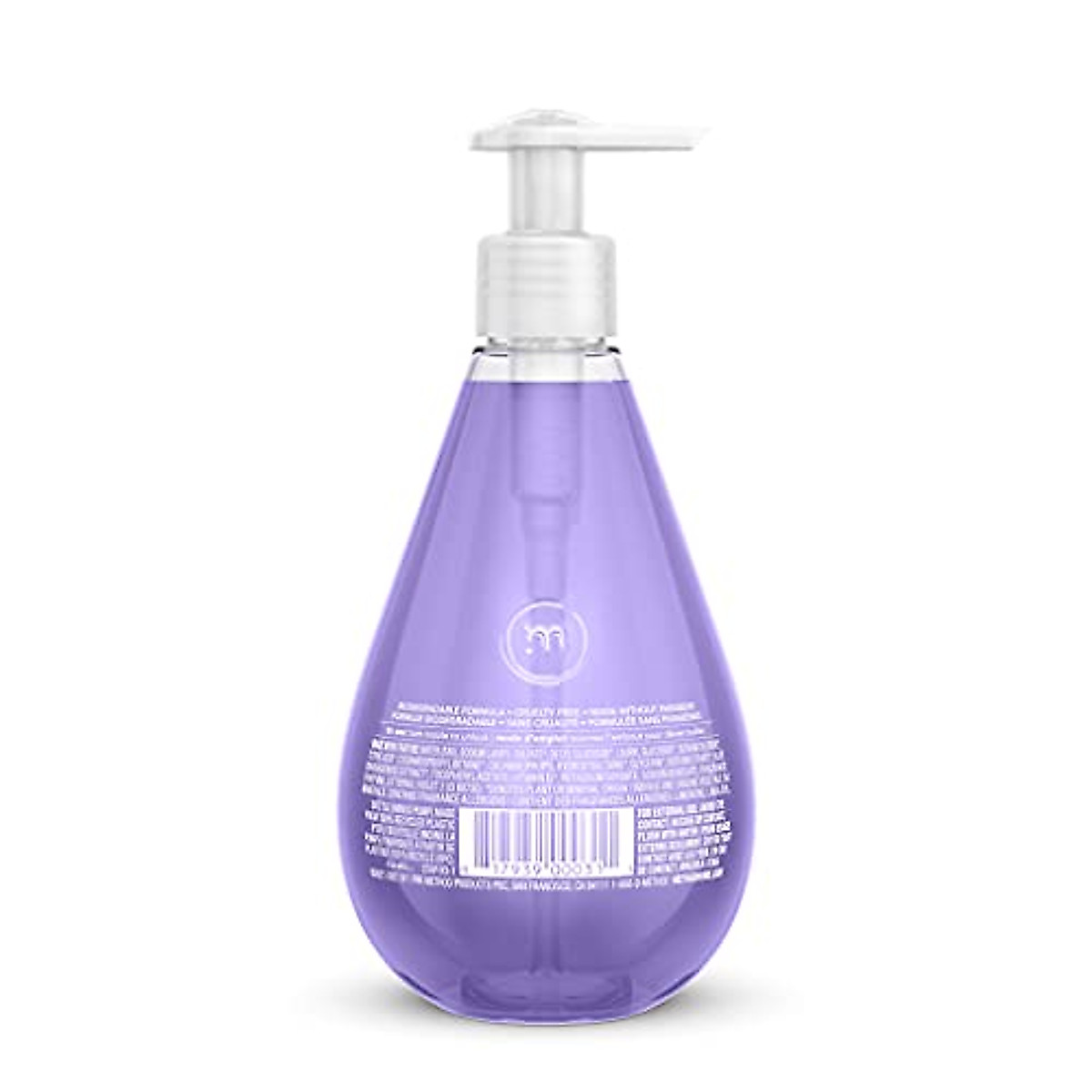 Method Gel Hand Wash, French Lavender, Biodegradable Formula, 12 fl oz (Pack of 3)