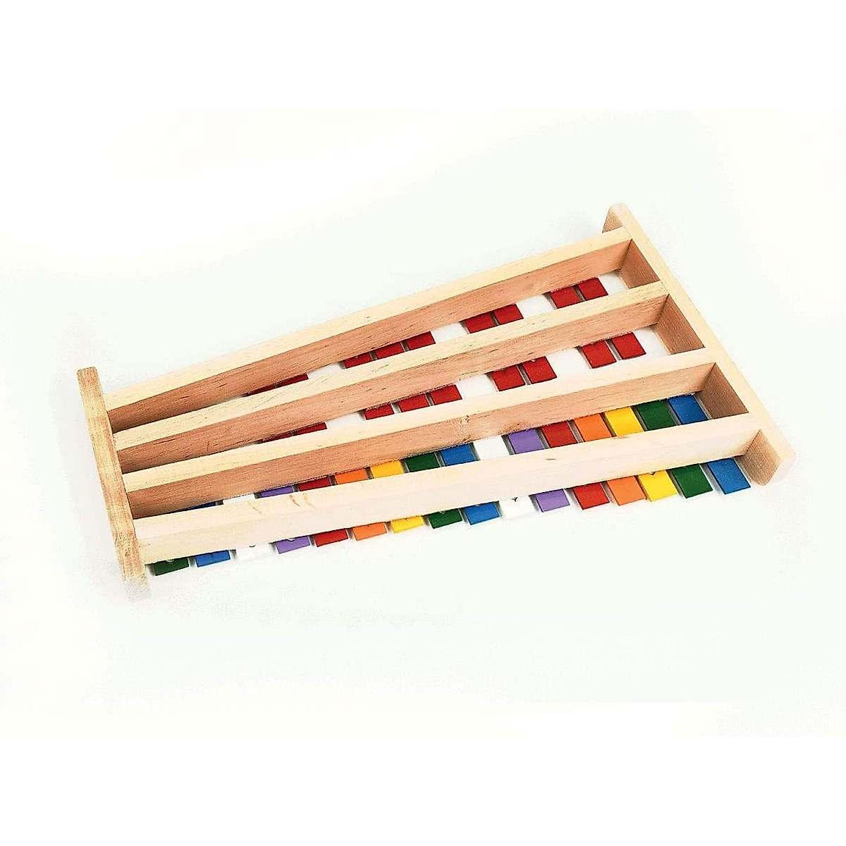 Professional Wooden Soprano Full Size Colorful Glockenspiel Xylophone with 27 Metal Keys for Adults & Kids