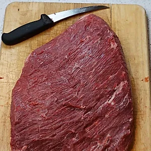 SPITJACK BBQ Brisket, Meat Trimming, Fish Fillet and Butcher's Kitchen Boning Knife - 6 Inch Curved Stainless Steel Blade