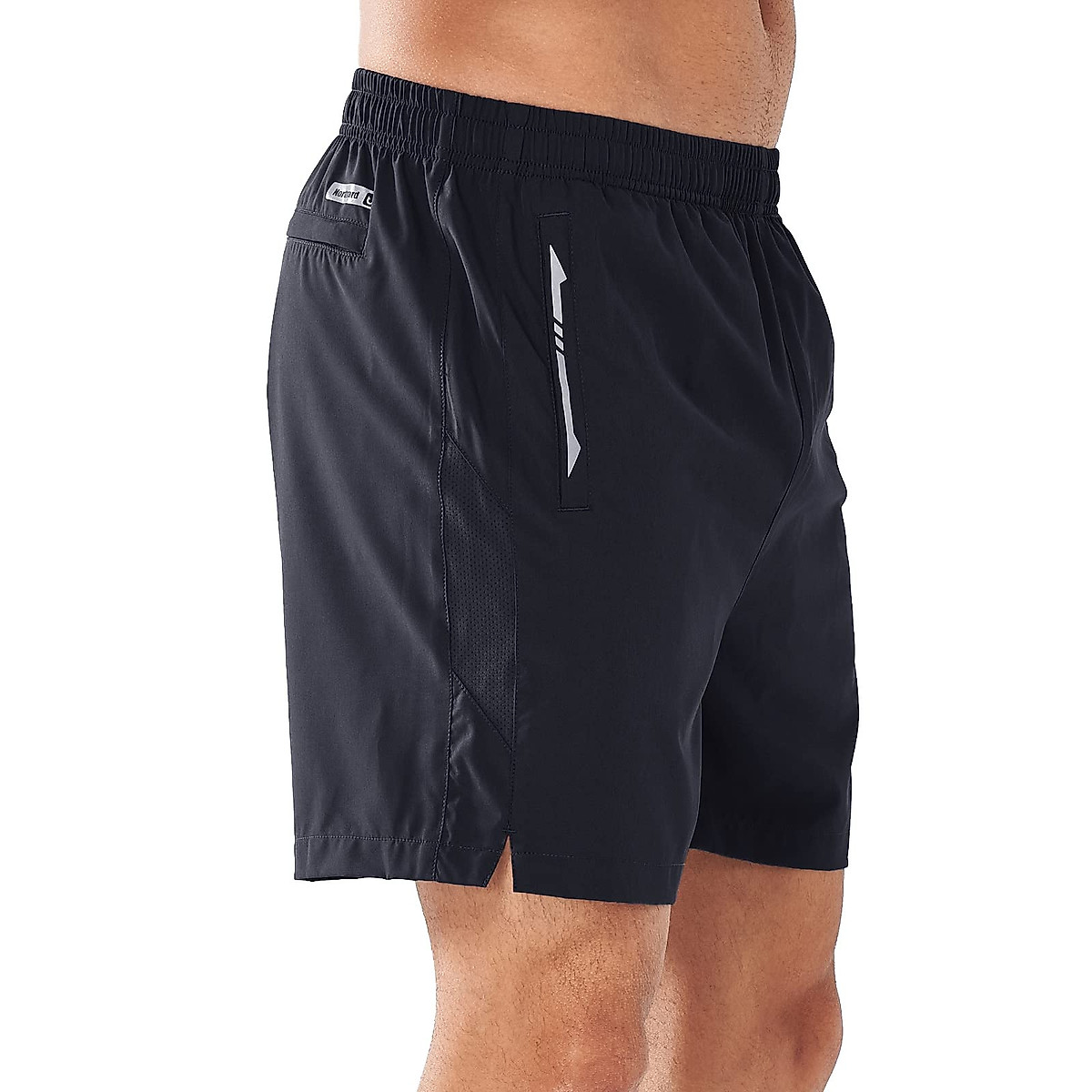 NORTHYARD Men's Running Athletic Shorts 5" / 7" Workout Gym Short Tennis Quick Dry Lightweight Active Sport Hiking Basketball-5'' BLACK-3XL