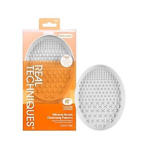 Real Techniques Miracle Brush Cleansing Palette, 1 Count