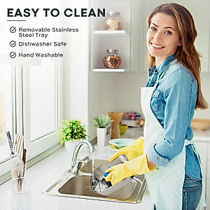 Better 4 You Electric Lunch Box – Food Heater Plug-In Lunch Box to Heat Lunch – Portable Food Warmer Car Lunch Box Warmer – Portable Electric Heating Lunch Box for Work 110V/12V – Teal & Black