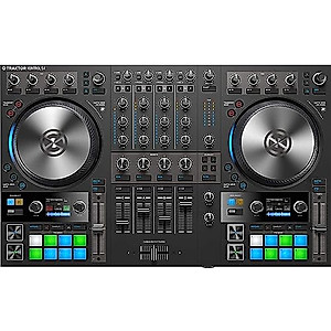 Native Instruments Traktor Kontrol S4 Mk3 DJ Controller, 21.34 x 13.35 x 2.38 inches
