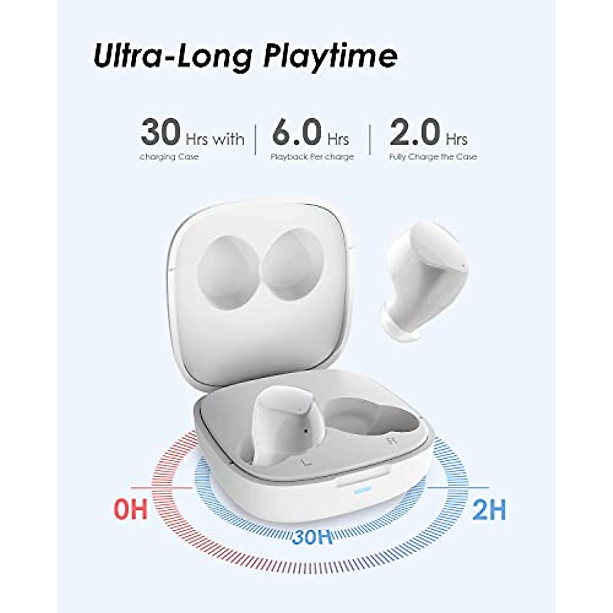 Tecno H2 True Wireless Earbuds Noise Cancelling,Wireless Bluetooth Headphone with Microphone& J2 Wired Earbuds with Microphone