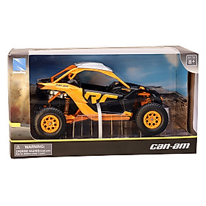 New Ray Can-Am Maverick X3 XRC Turbo ATV Orange and Black 1/18 Diecast Model
