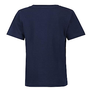 Disney Little Boys' 3 Pack Cars T-Shirts, Blue, 7