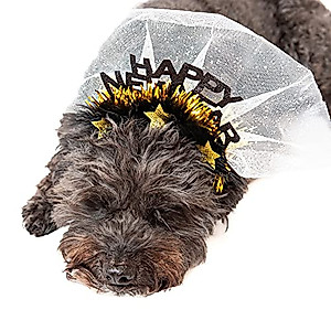 Midlee Happy New Year Dog Headband