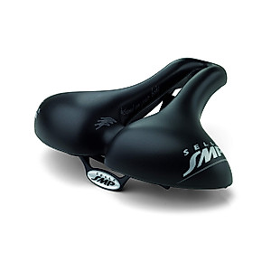 Cicli Bonin Unisex's SMP TRK Martin Fitness Saddles, Black, One Size