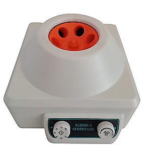 Soiiw Lab Benchtop Centrifuge,0-4000rpm Speed Control Centrifuge Machine 6 x 20ml 0-60min Timer