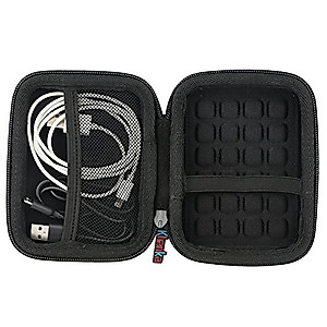 khanka Hard Travel Case Replacement for Anker PowerCore 13000 13000mAh 10400 Portable 2-Port Ultra Power Bank (Black)