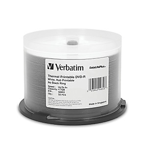 Verbatim 10PK DVD-R Digital Movie 4.7GB (94841)