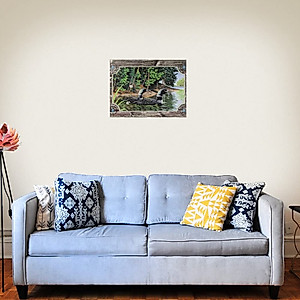 GRAPHICS & MORE Loons on Water Wall Art Picture Paper Poster Décor Home Decoration