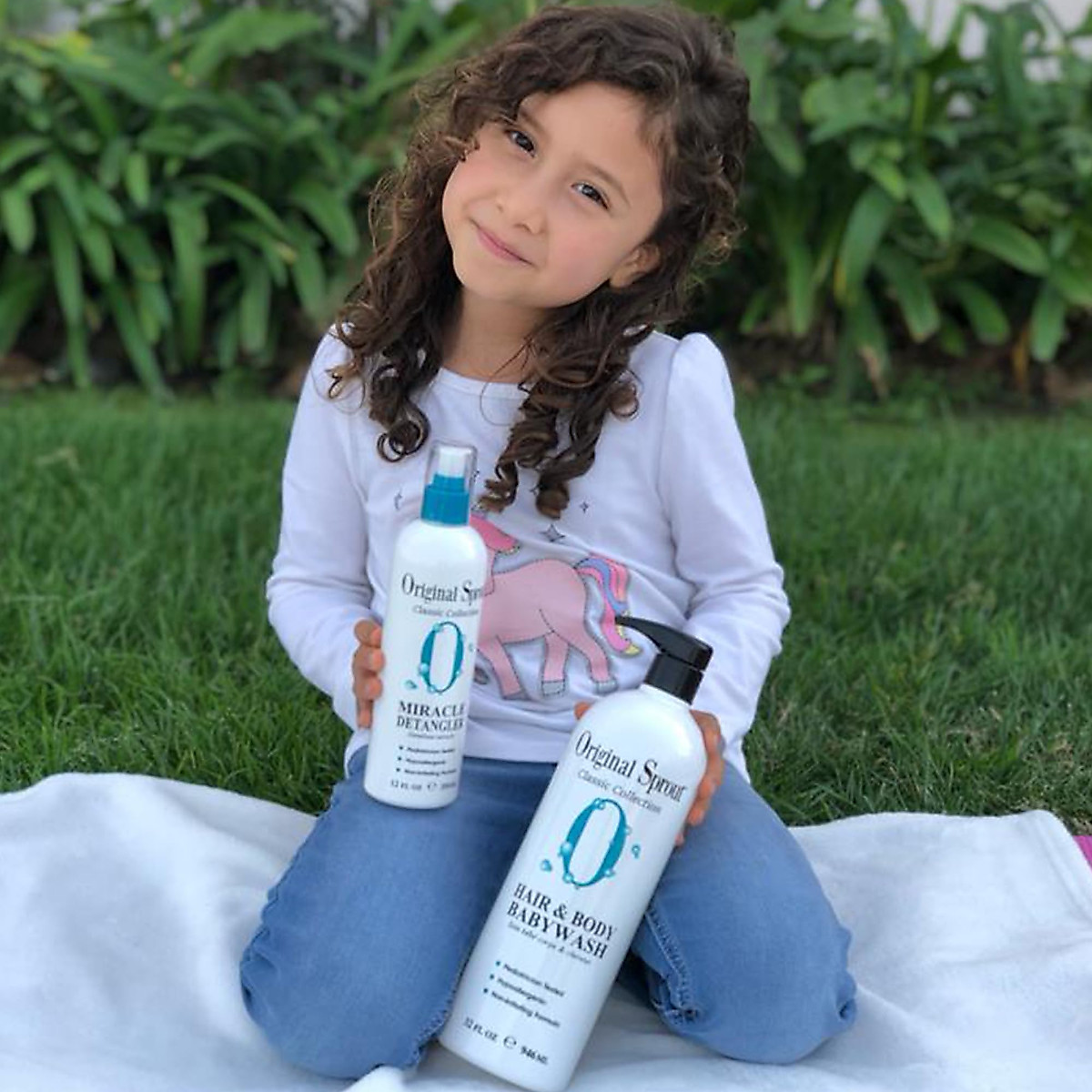 Original Sprout Miracle Detangler, Leave-In Conditioner Treatment for All Hair Types, 12 oz. Bottle