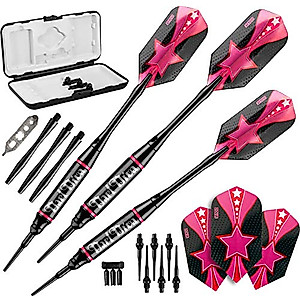 Viper Vanity Soft Tip Darts with Storage/Travel Case: Dart Diva, 16 Grams