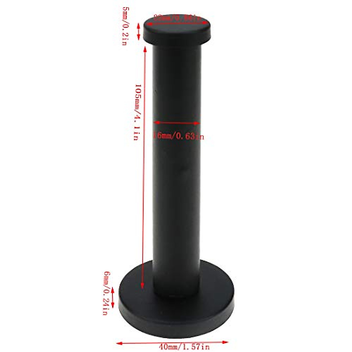 Meprotal 4pcs Rod Length 4" Single Towel Robe Hook Holder Clothes Coat Hanger Wall-Mount Hook for Bedroom Bathroom Living Room Office Stainless Steel Matte Black