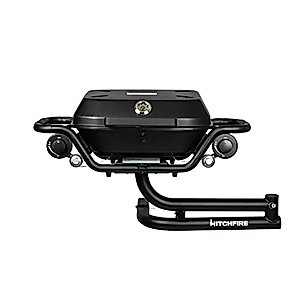 HitchFire Forge 20 Trailer Hitch Grill, Portable Grill Camping Grill, Portable Gas Grill BBQ, Small Grill for Camping Grills, Small Gas Grill Portable Grill Propane Grill, Tailgating Grill RV Grills