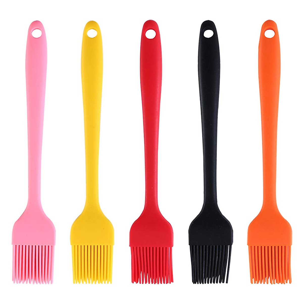 Silicone Basting Brush - Heat Resistant Pastry Baking Bread Cake Oil Butter Brushes for BBQ Grill Kitchen Brush Meat Sauce Marinades(pink)