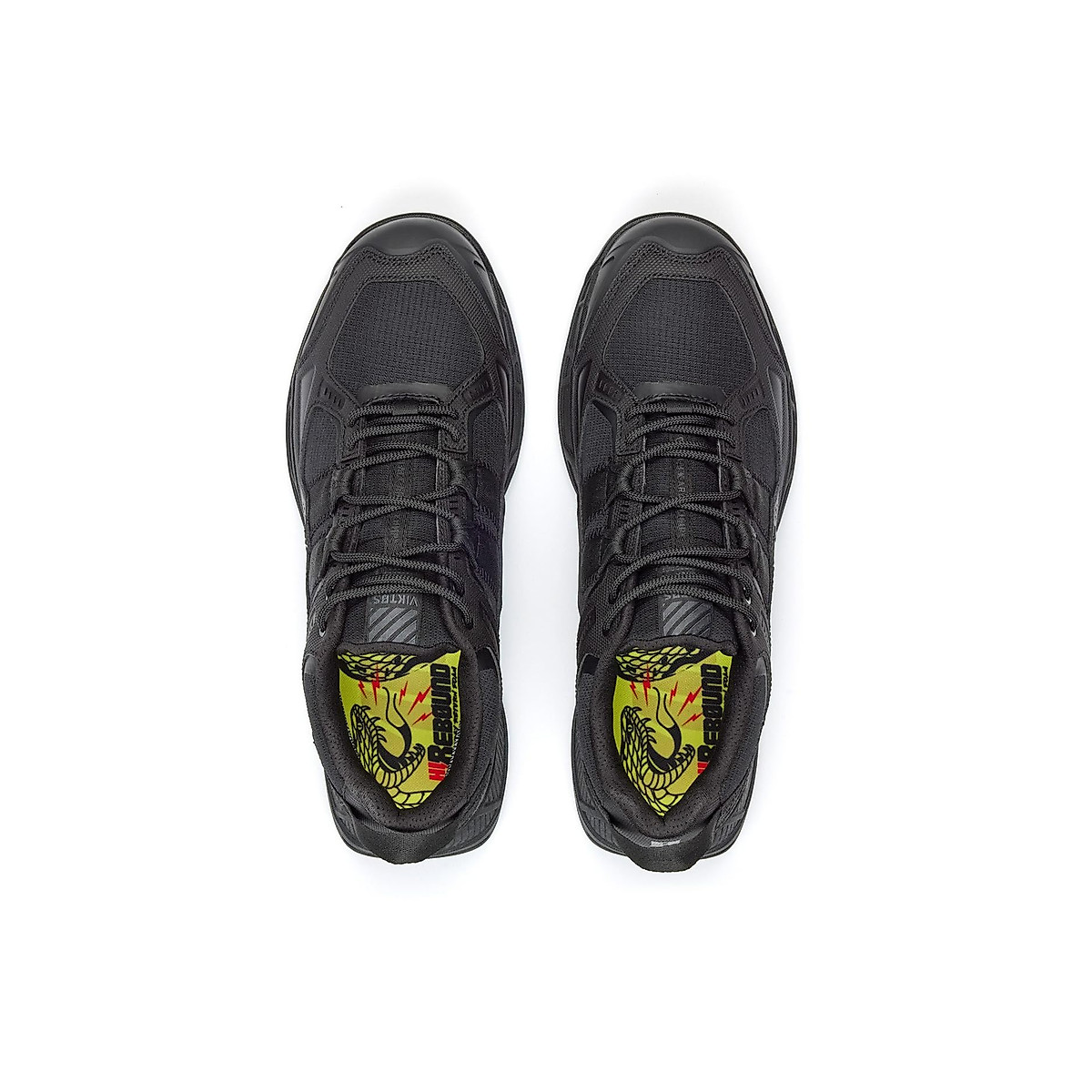 VIKTOS Men's Range Trainer XC Waterproof Breathable Tactical Running Shoes with Hi-Rebound EVA Midsole, Black, 8