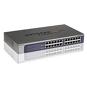 Netgear ProSafe Plus Switch 24-Port Gigabit Ethernet | JGS524E