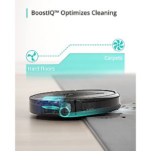 eufy by Anker, RoboVac G30 Edge, Robot Vacuum with Dynamic Navigation 2.0, 2000 Pa Suction, Wi-Fi, Boundary Strips, for Carpets and Hard Floors, Ideal for Pet Owners